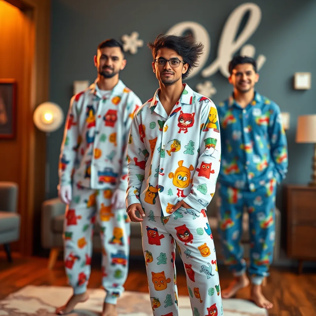 The Rise of Cartoon Pajamas for Men: Style Meets Comfort