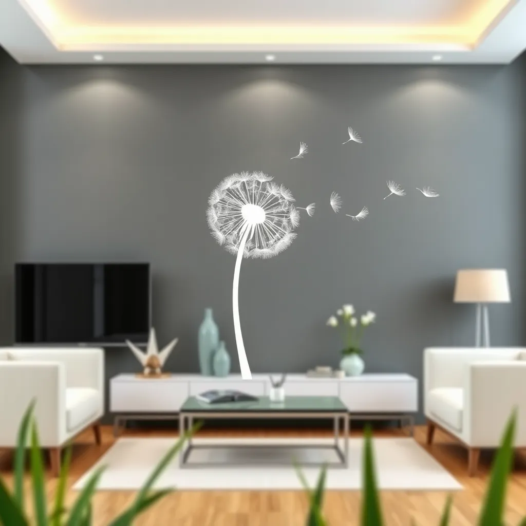 Dandelion Vinyl Decals: Design, Application, and Meaning