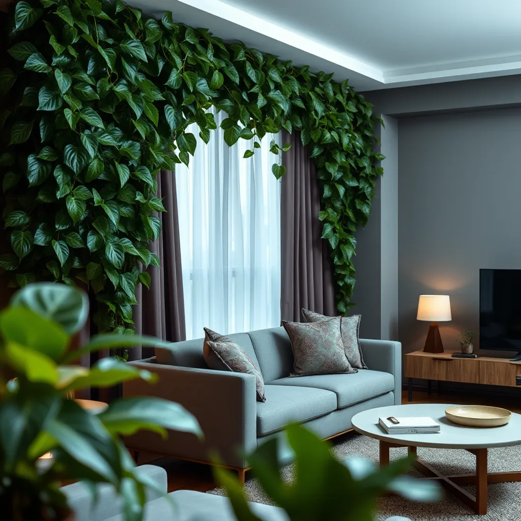 Artificial Hanging Ivy: Beauty and Functionality