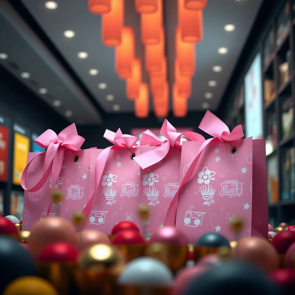 The Impact of Pink Merchandise Bags on Branding