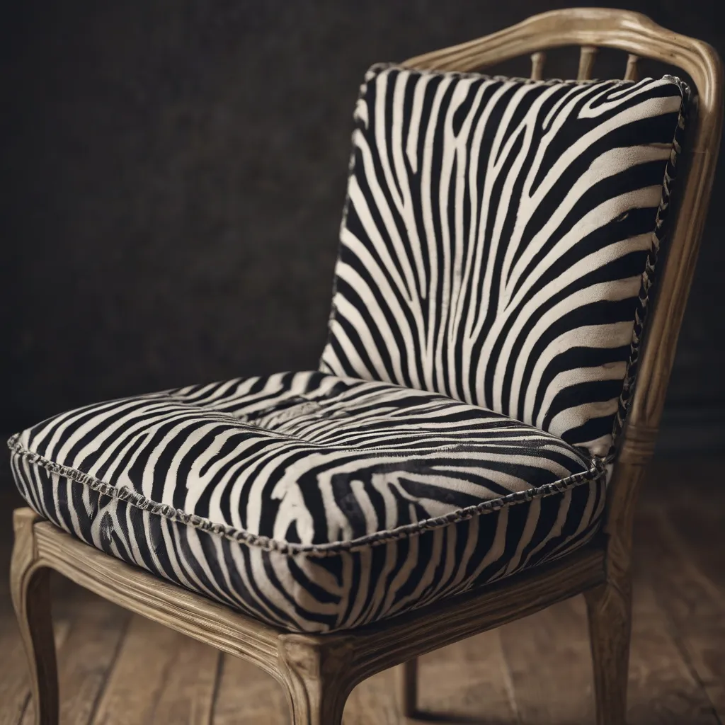 Zebra Print Chair Cushions: A Design Guide