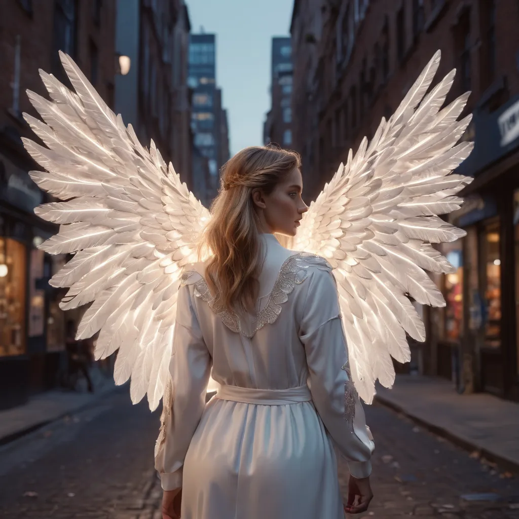 Exploring the Symbolism of Light Up Angel Wings in Fashion