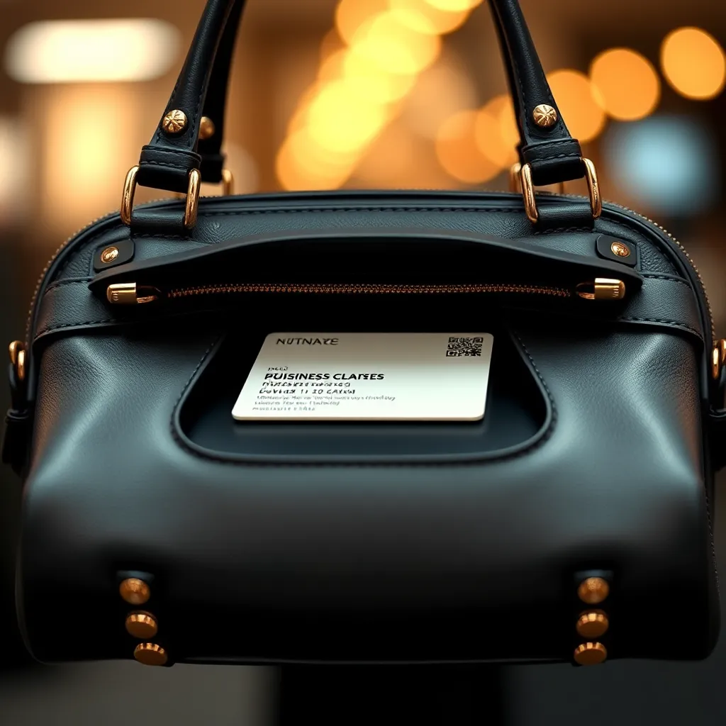 Purse Designs Enhancing Business Card Presentation