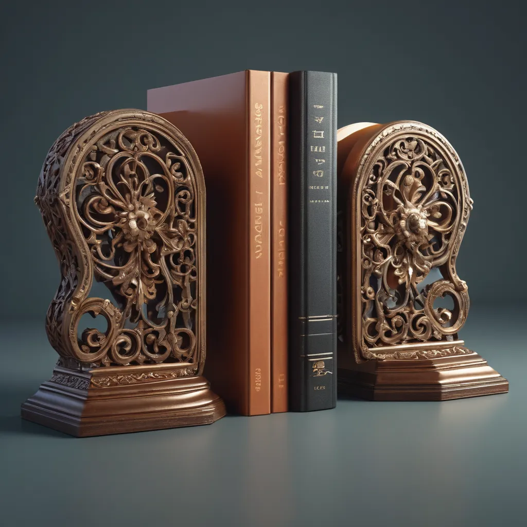 The Allure of Heavy Decorative Bookends in Modern Design