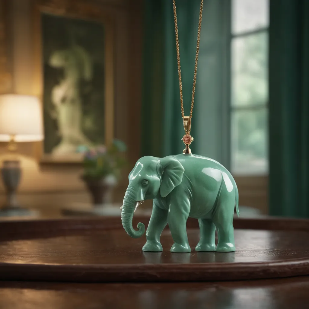 The Jade Elephant Pendant: A Symbol of Elegance and Meaning
