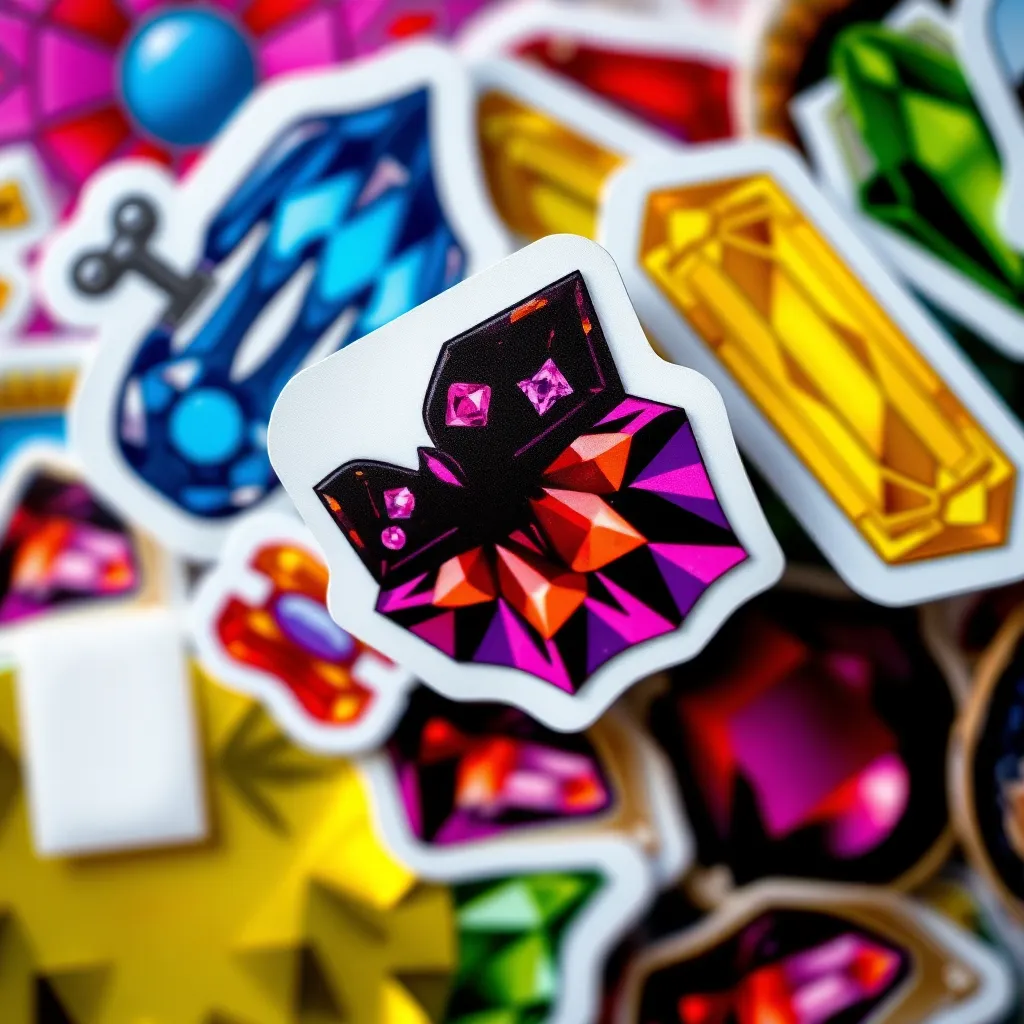 Discovering the Versatility of Jewel Stickers