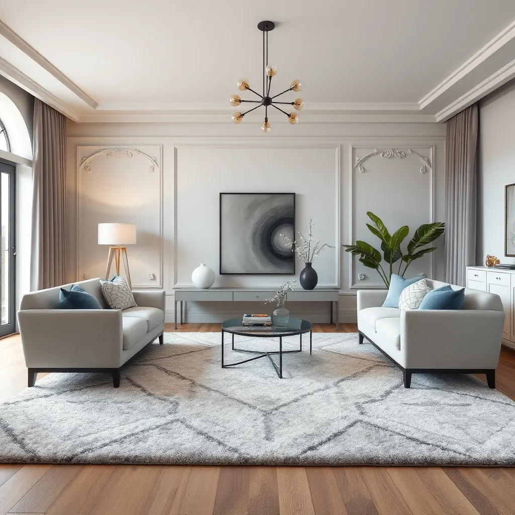 Discover the Aesthetic Benefits of Light Grey Plush Rugs